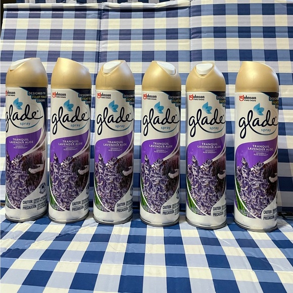 Glade | Other | Glade Air Freshener Room Spray X6 Tranquil Lavender Aloe 8 Oz | Poshmark